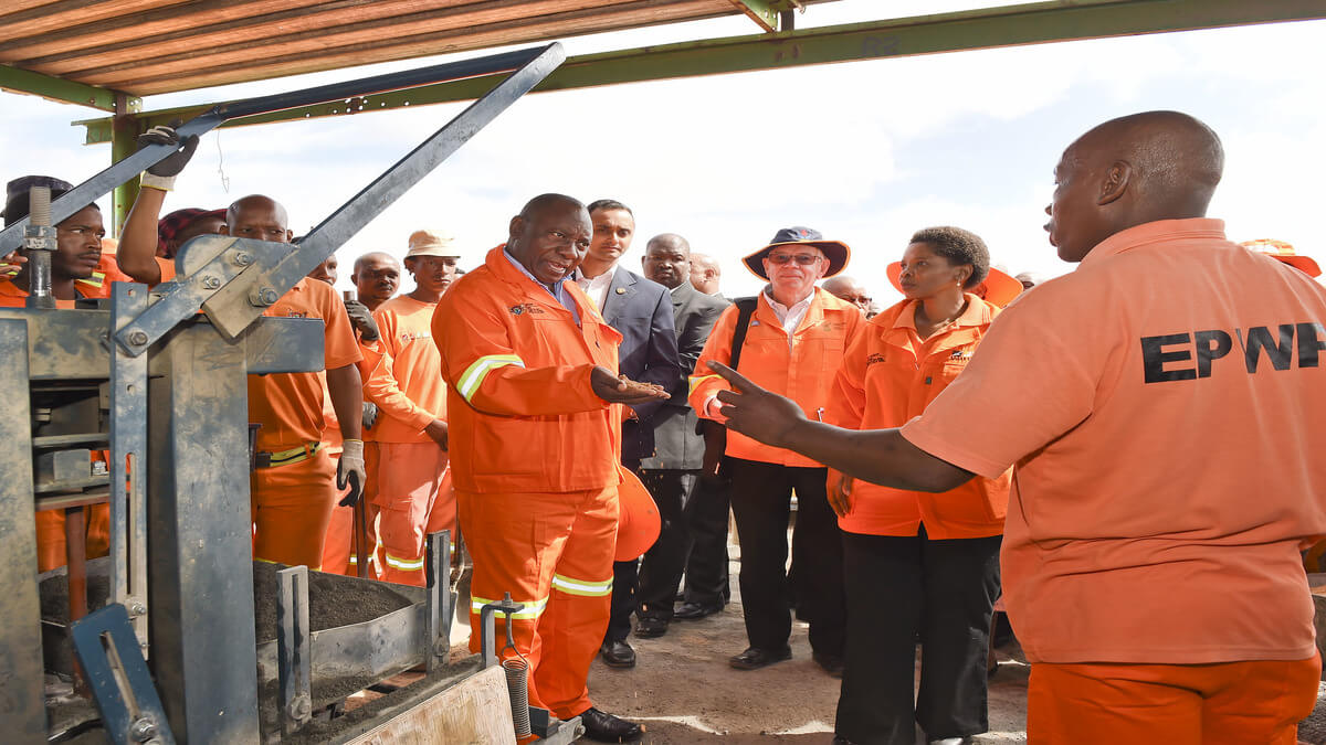 President Cyril Ramaphosa To Unveil Plan For 5 Million EPWP Work ...